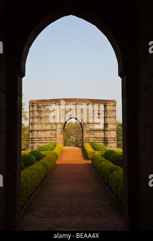 Baradwari Mosque or Barasona Masjid in Gour in Bengal Province India ...