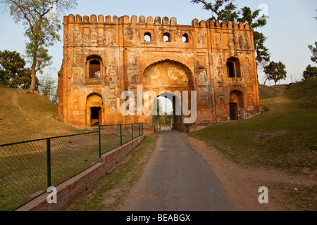 India, West Bengal, Gour: Gateway to the Palace and the Qadam Rasul ...
