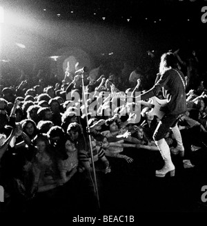Groupies at a rock music concert Stock Photo - Alamy