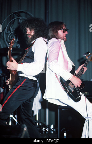ELO - UK rock group in February 1976 with Melvyn Gale Stock Photo - Alamy