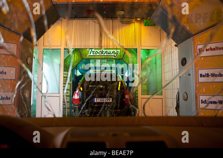 Berlin, Germany, car wash Stock Photo - Alamy