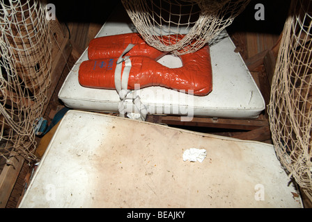 April fool boat which crossed the Atlantic ocean in 1968 Stock Photo ...