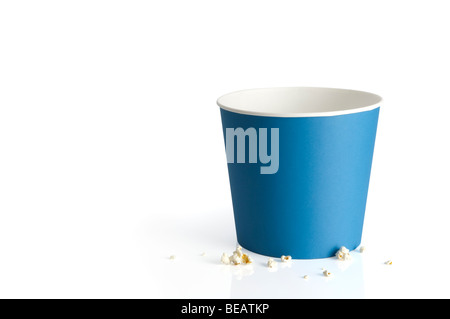 Empty popcorn bucket Stock Photo - Alamy