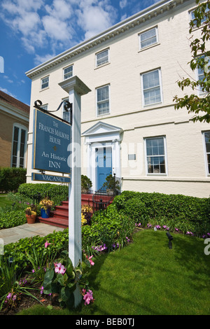 Francis Malbone House, Thames Street, Newport, Rhode Island, USA Stock ...