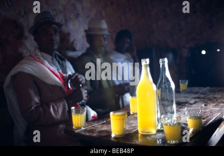 Drinking Tej , Waka. Ethiopia. Tej is a traditional fermented honey ...