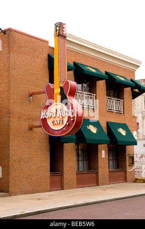 Hard Rock cafe Memphis Tennessee Stock Photo - Alamy