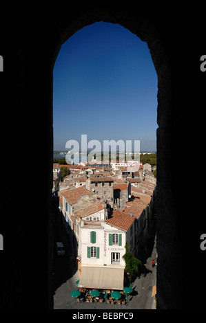 Aerial townscape of Arles Stock Photo - Alamy