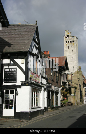 Street view in the town of Knutsford Cheshire UK Stock Photo - Alamy