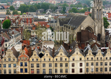 Aerial view of Arras. Nord-Pas de Calais, Artois region. France Stock ...