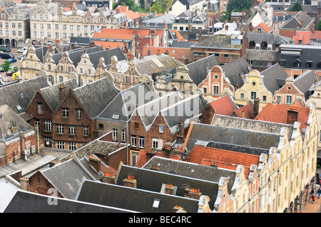 Aerial view of Arras. Nord-Pas de Calais, Artois region. France Stock ...