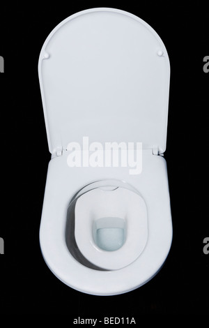 High angle view of toilet bowl Stock Photo - Alamy