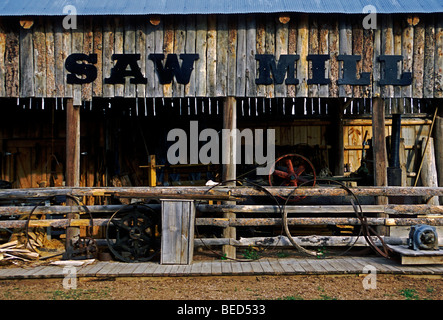 Fort Hays Headquarters, film set for Dances with Wolves. near Rapid ...