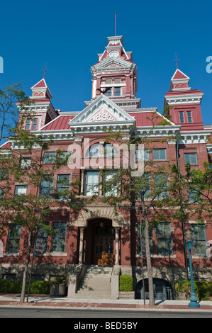 Whatcom Museum of History and Art in downtown Bellingham, Washington. A ...