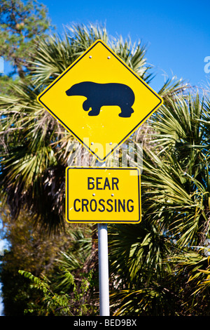 Bear Warning Sign, Caution Signs - Active Bears in Area, Danger Alert ...