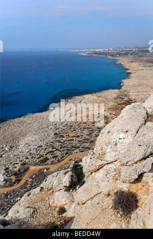 Rocks in sea. Agia Napa, Cyprus Stock Photo - Alamy