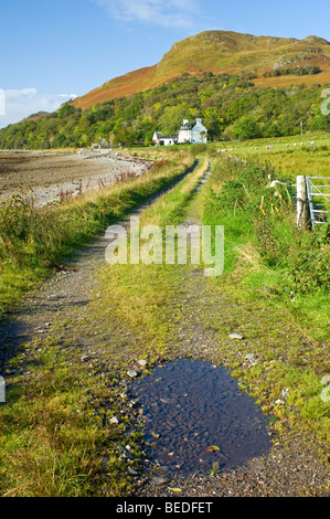 Inverie on the Knoydart Peninsula, Inverness-shire. SCO 5370 Stock ...