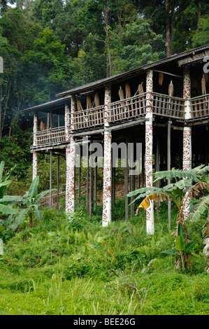 A Traditional Orang Ulu Tribe Communal Longhouse & Rainforest at the ...
