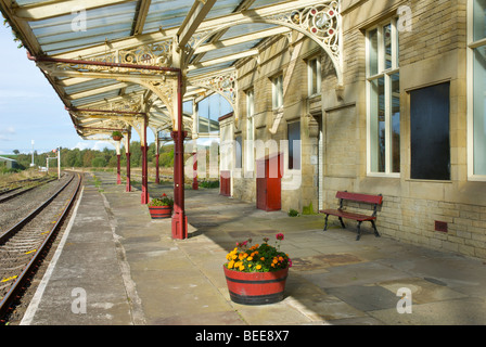 Hellifield railway Station, North Yorkshire. The Grade II listed ...