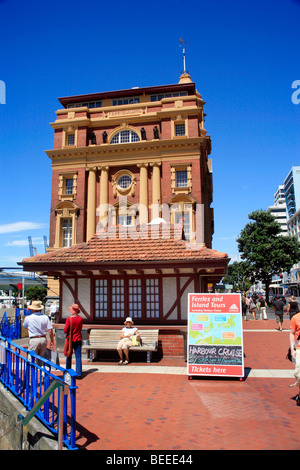 The Ferry Building, Auckland ferry terminal, Auckland, North Island ...