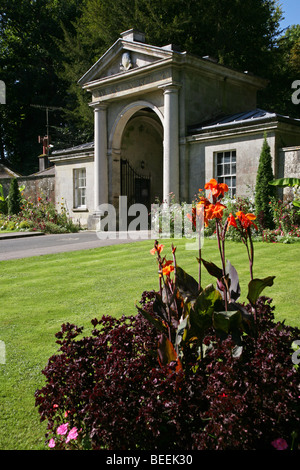 The main entrance to Bryanston School, an independent boarding school ...