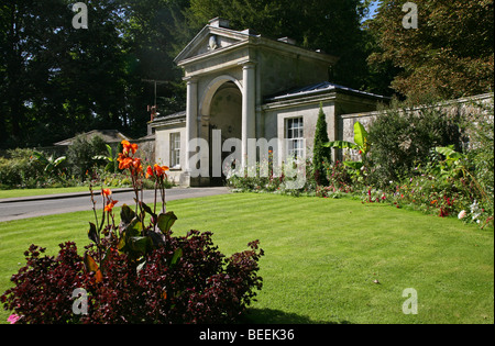 The main entrance to Bryanston School, an independent boarding school ...