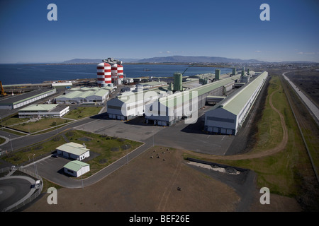 Aluminum Factory, Hafnarfjordur, Iceland Stock Photo - Alamy