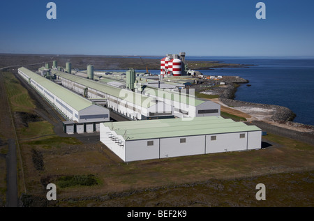 Aluminum Factory, Hafnarfjordur, Iceland Stock Photo - Alamy