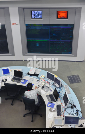 Coal Burning Power Station Control Room Stock Photo - Alamy