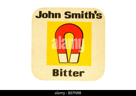 Beer Mat / drip mat - John Smith's Magnet Bitter of Tadcaster ...