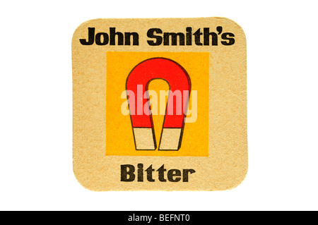 Beer Mat / drip mat - John Smith's Magnet Bitter of Tadcaster ...