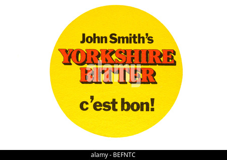 Beer Mat / drip mat - John Smith's Magnet Bitter of Tadcaster ...