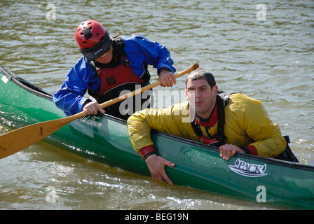 Scene at the Welsh Canoe and Kayak Show in Cardiff Stock Photo - Alamy