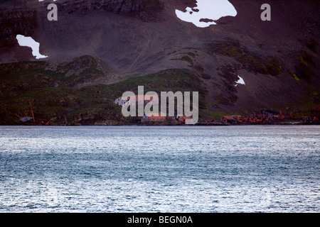 Prince Olav whaling station, Possession Bay, South Georgia Stock Photo ...