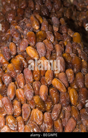 Dates on display at the market stall Stock Photo - Alamy