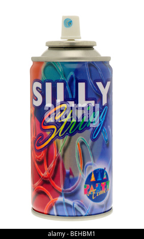 Can of Silly String Stock Photo - Alamy