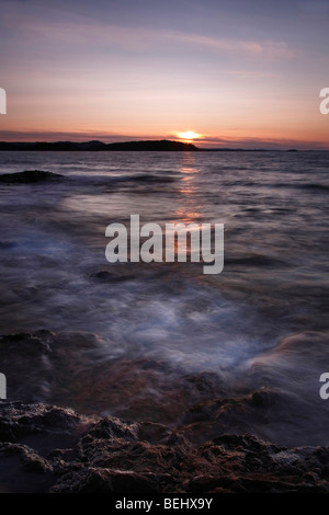 Sunset over surface of the beautiful Superior Lake Stock Photo - Alamy
