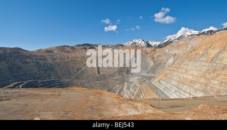 Bingham Canyon Copper Mine overlook Utah USA Stock Photo - Alamy