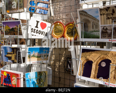 spanish tourist objects segovia spain Stock Photo - Alamy