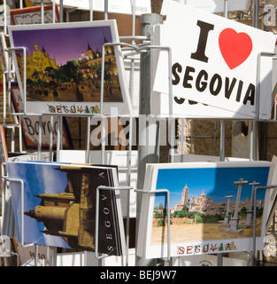 spanish tourist objects segovia spain Stock Photo - Alamy