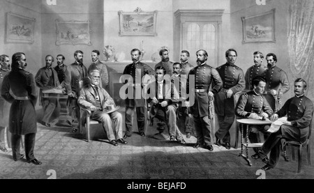 Capitulation & surrender of Robert. E. Lee & his army at Appomattox ...