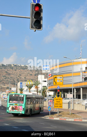 Israel, Haifa Bay, Lev Hamifratz shopping Mall Stock Photo - Alamy