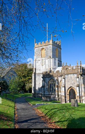 Church of St Mary the Virgin, Chard, Somerset Stock Photo - Alamy
