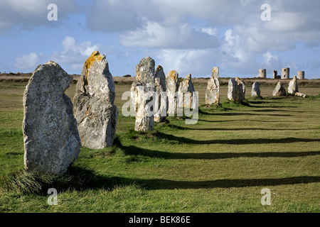 Neolithic Alignements de Lagatjar, stone alignment of megalithic ...