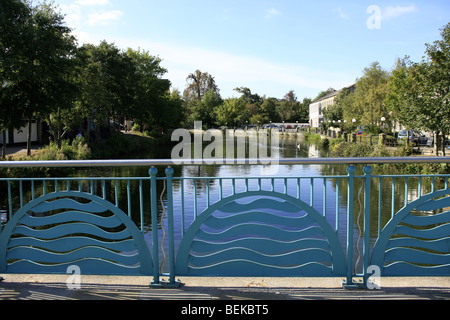 river avon bridge Chippenham town centre wiltshire england uk gb Stock ...