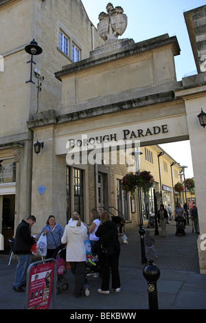 UK Wiltshire Chippenham Historic buildings in St Marys Street Stock ...