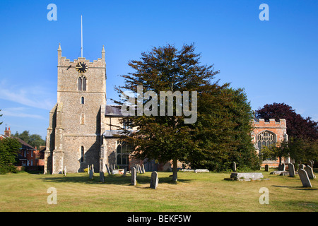 St Mary's Church, Bures, Suffolk, England Stock Photo - Alamy