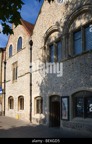The Moyses Hall museum, Bury St Edmunds City, Suffolk, England, UK ...