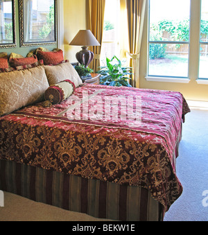 Interior design: Classic Bedroom Stock Photo - Alamy