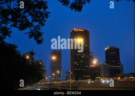 China World Twin Towers at the CWTC, Beijing CN Stock Photo - Alamy