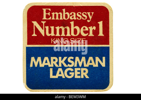 embassy number 1 king size marksman lager Stock Photo - Alamy
